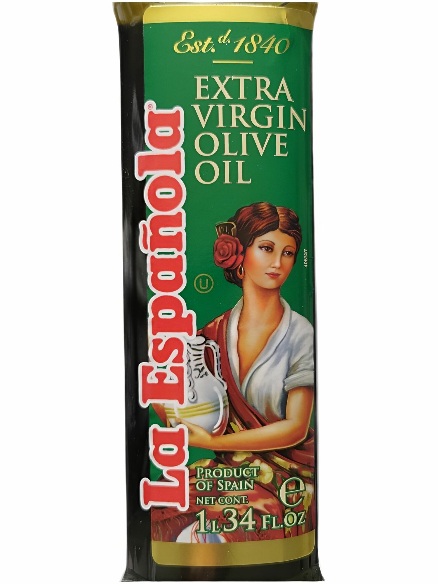 La Espanola Масло оливковое Extra Virgin нерафинированное, 1л