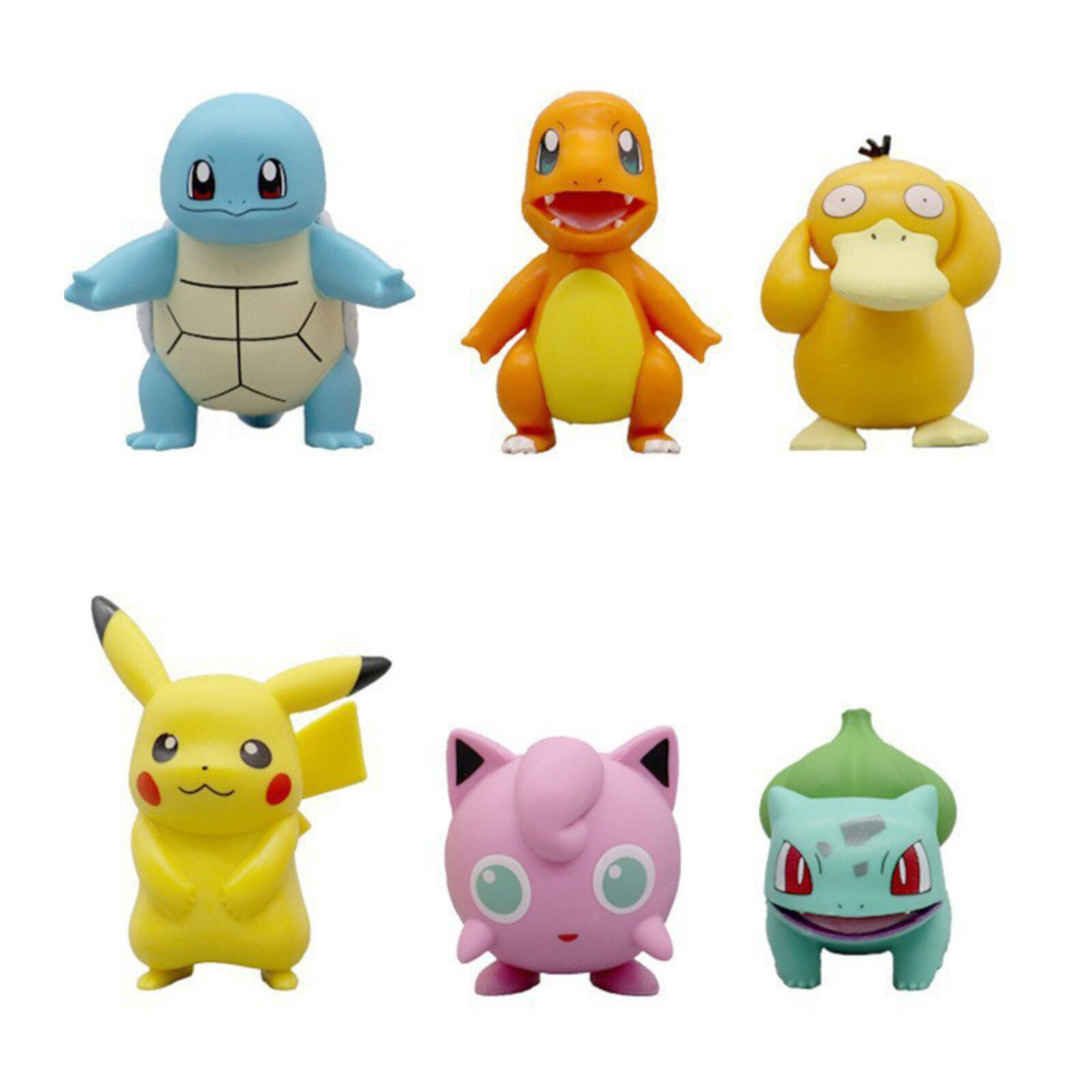 Фигурки в слепых коробках Pokémon из ПВХ, экологичный материал ПВХ, процесс капельного клея, высокая температура стойкость, антифальсификационная метка на задней стороне