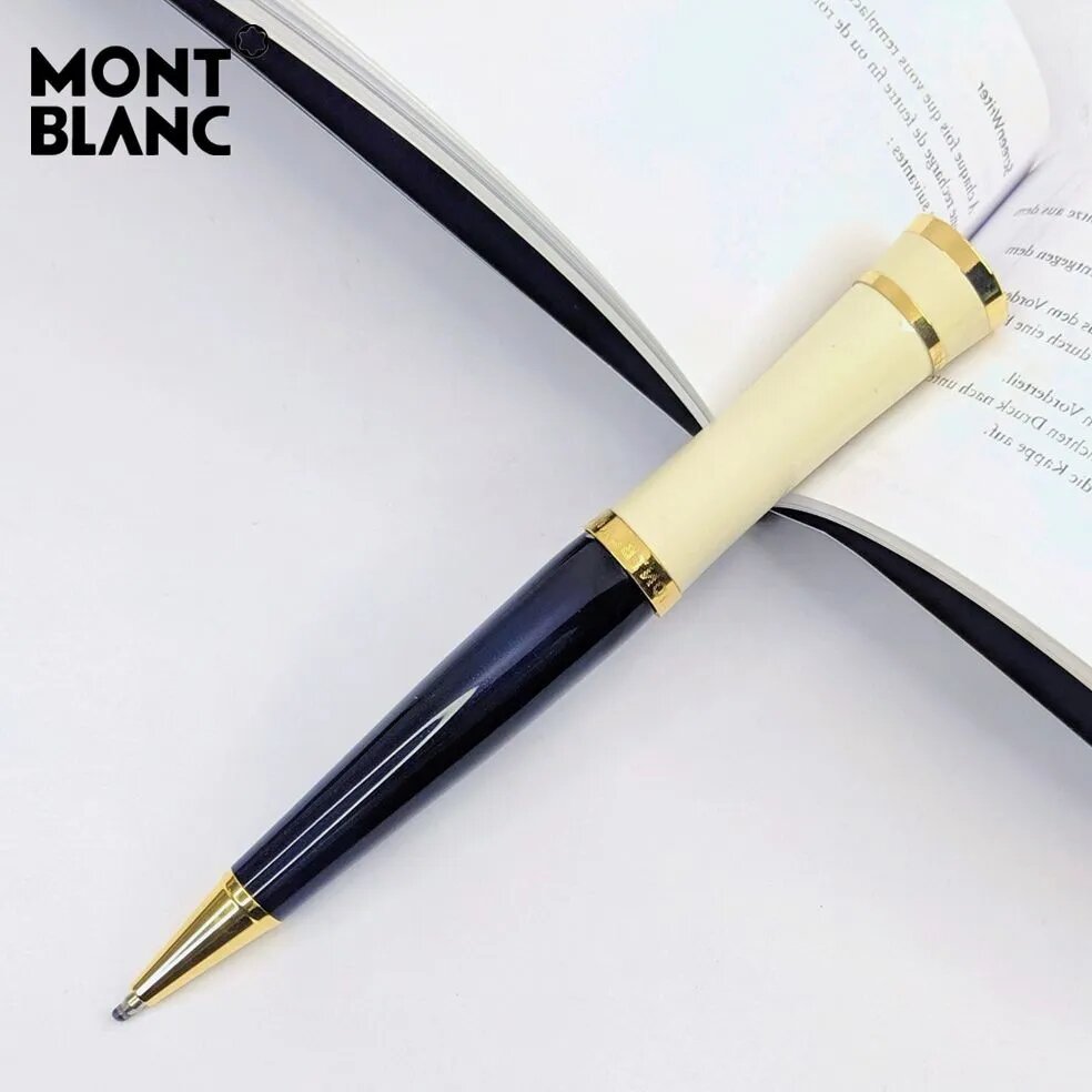 Montblanc Ручка Шариковая, толщина линии: 0.7 мм, цвет: Черный, 1 шт.