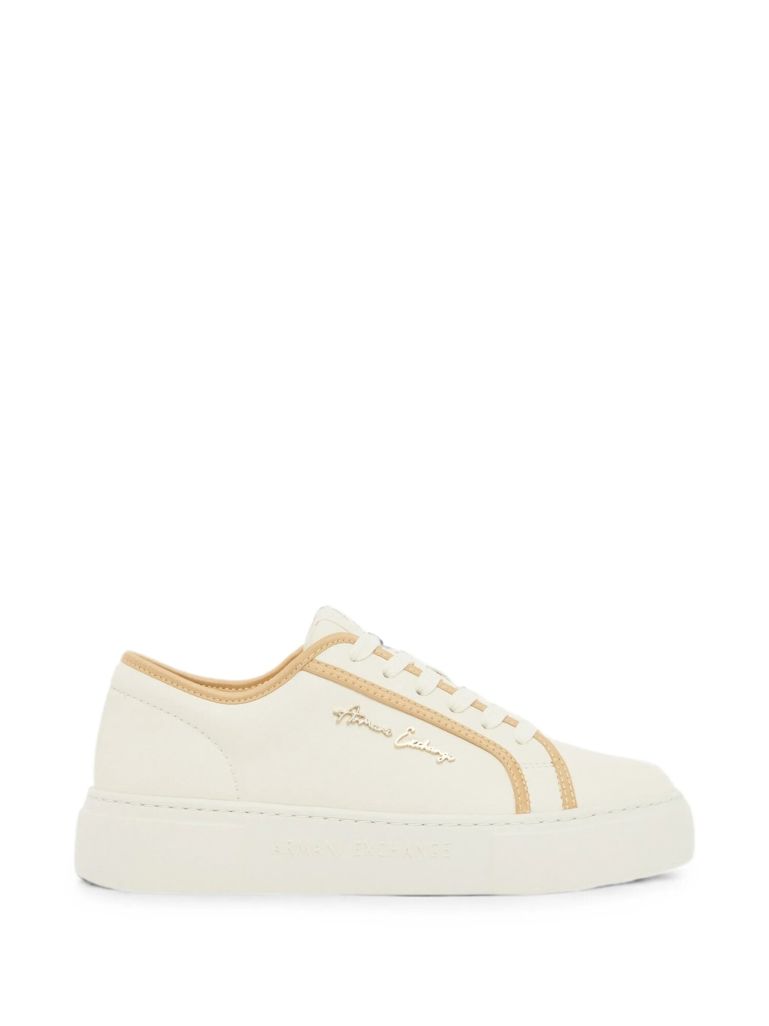 Кроссовки Logo-plaque lace-up sneakers