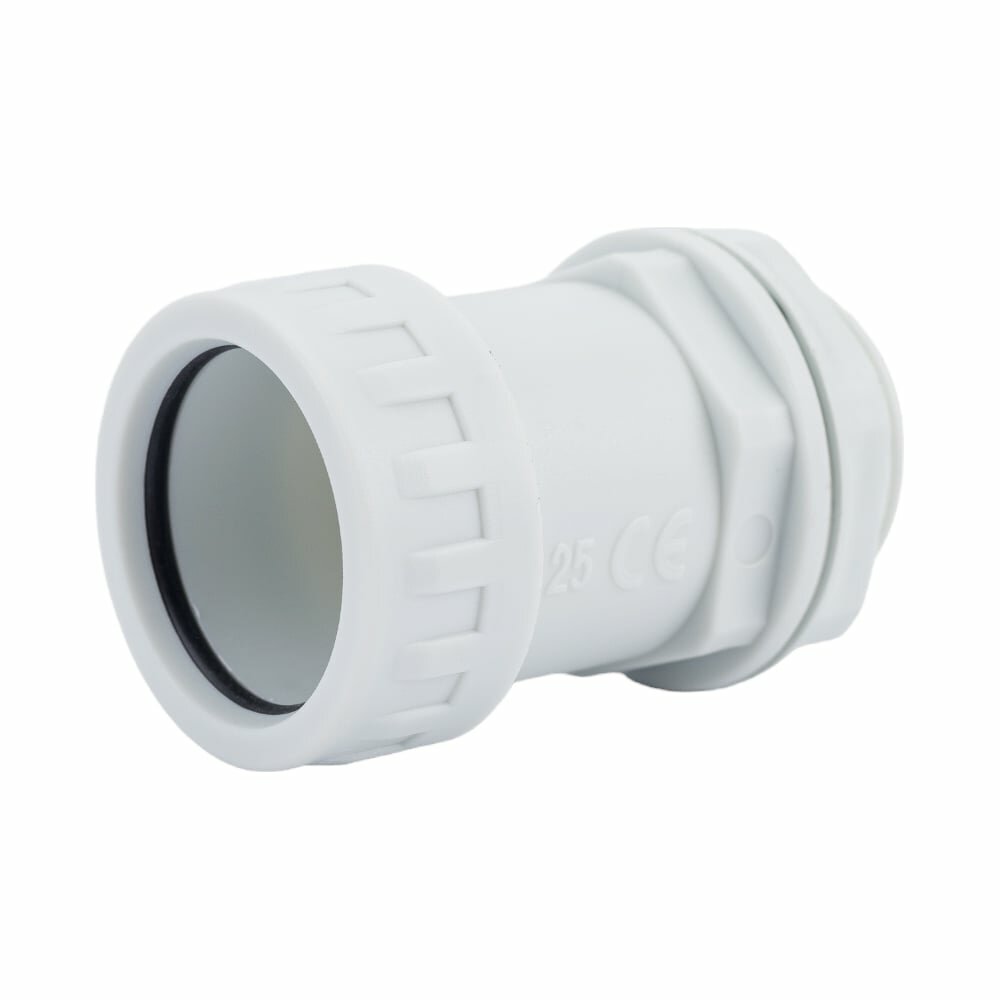 Муфта труба-коробка Экопласт BS25 D25мм, 10шт 42725-10 — фото 1
