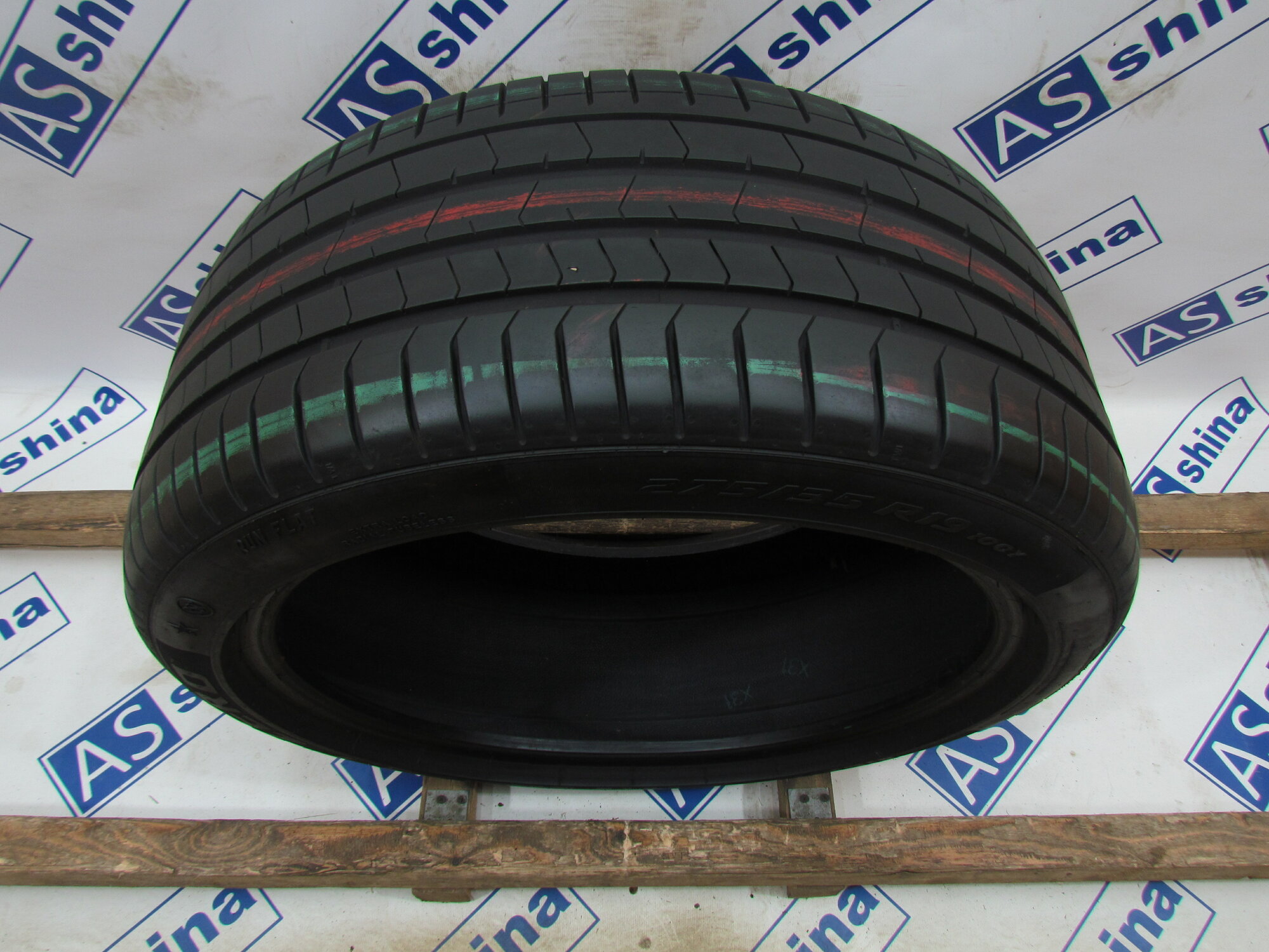 Pirelli P Zero PZ4 275 35 R19 RunFlat летние БУ шины 5-10% износ , артикул 0029414