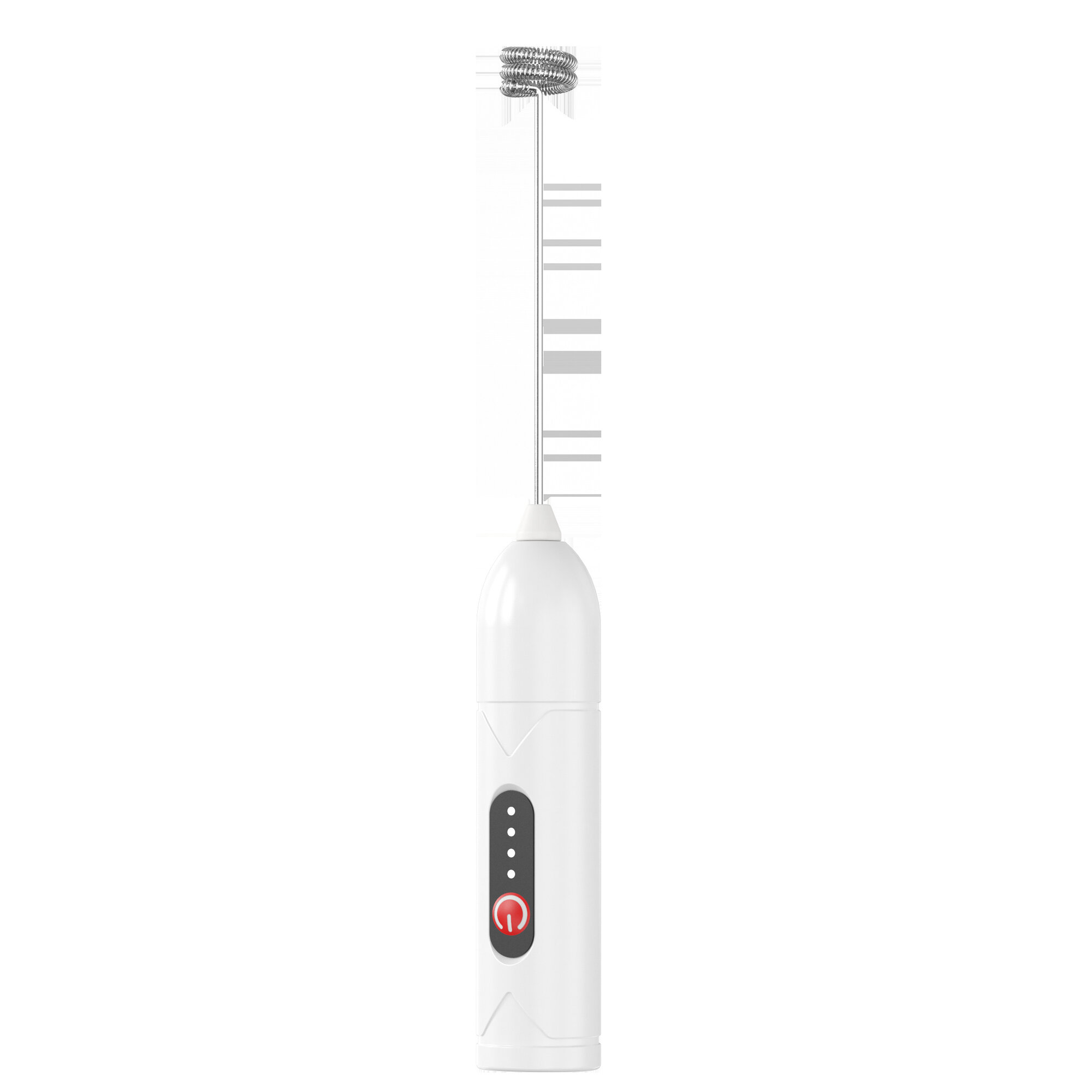 Электрический ручной венчик для взбивания сливок и яиц с зарядкой от USB, компактный миксер с одной насадкой для кухни и выпечки, цвет белый