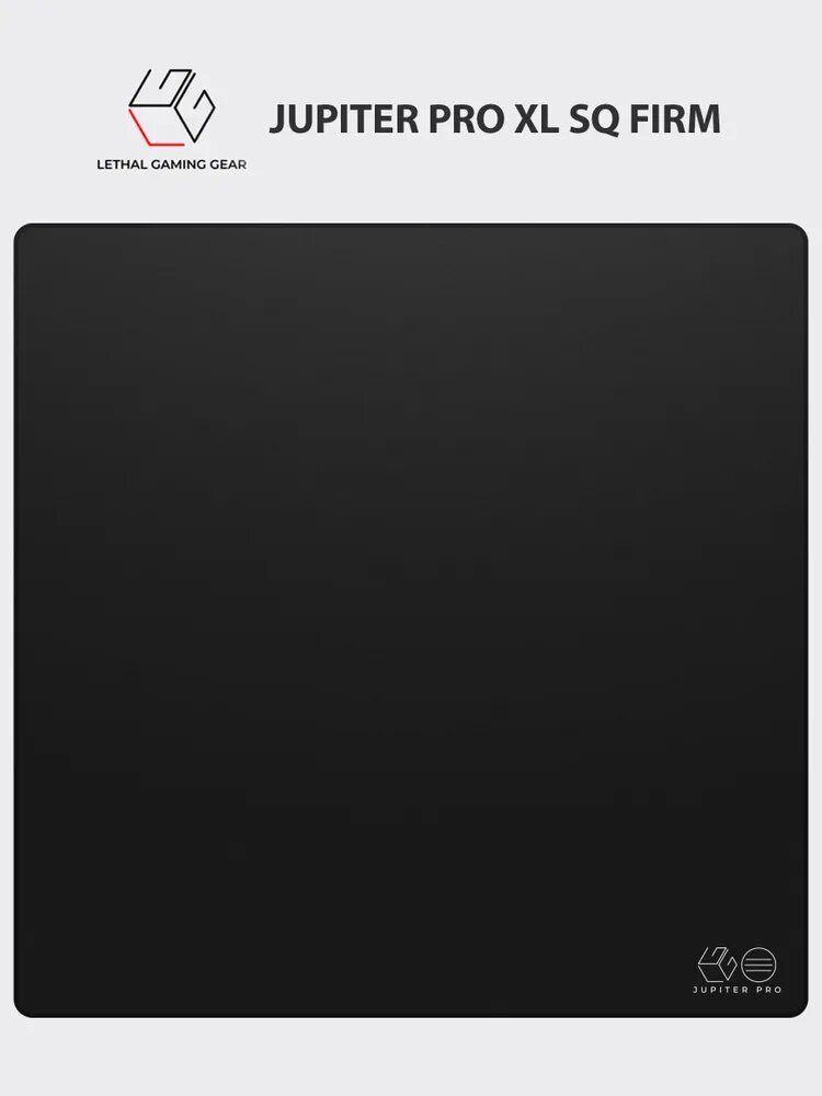 Lethal Gaming Gear Коврик для мышки, XL, черный