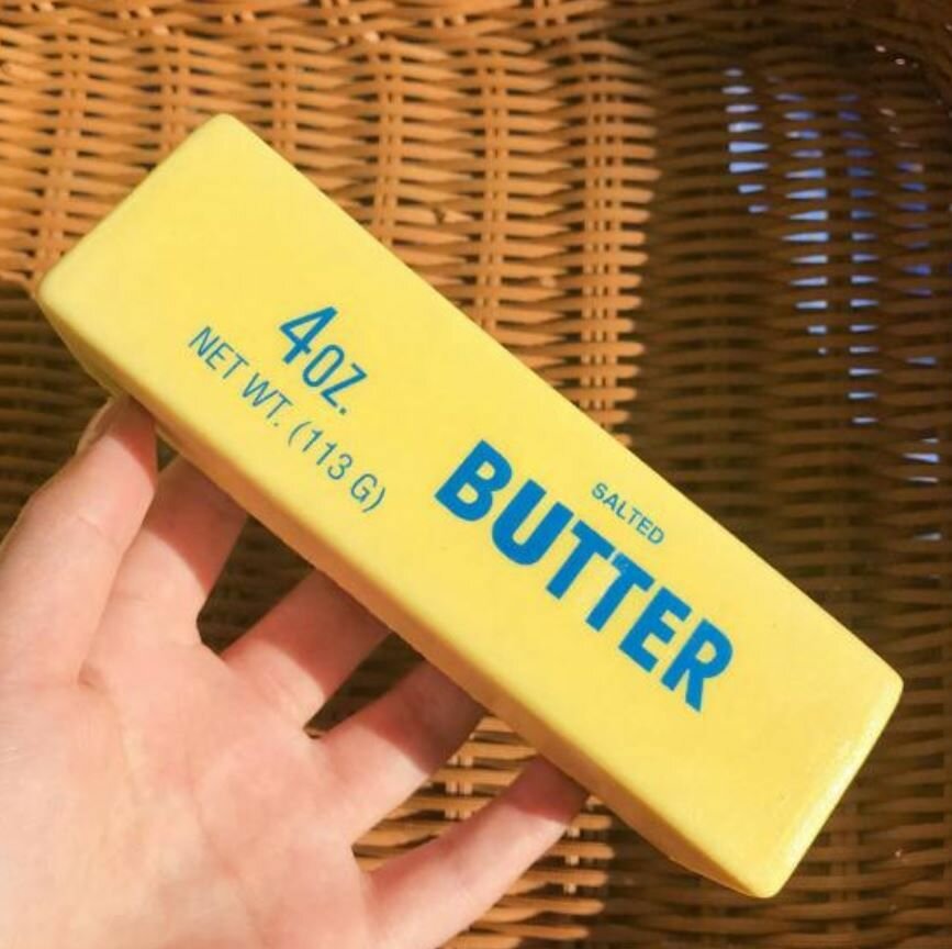 Сквиш масло / Баттер сквиш 14 см. / Игрушка-антистресс Butter