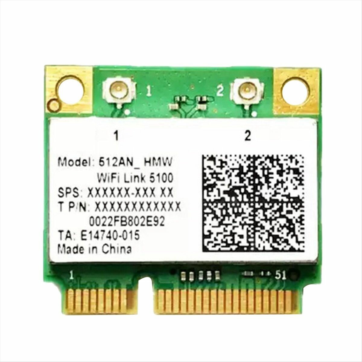 5100AGN WiFi-Карта 2.4G И 5G Для DELL, ACER, ASUS Ноутбуков, Д беспроводная сетевая карта модуль Wi-Fi