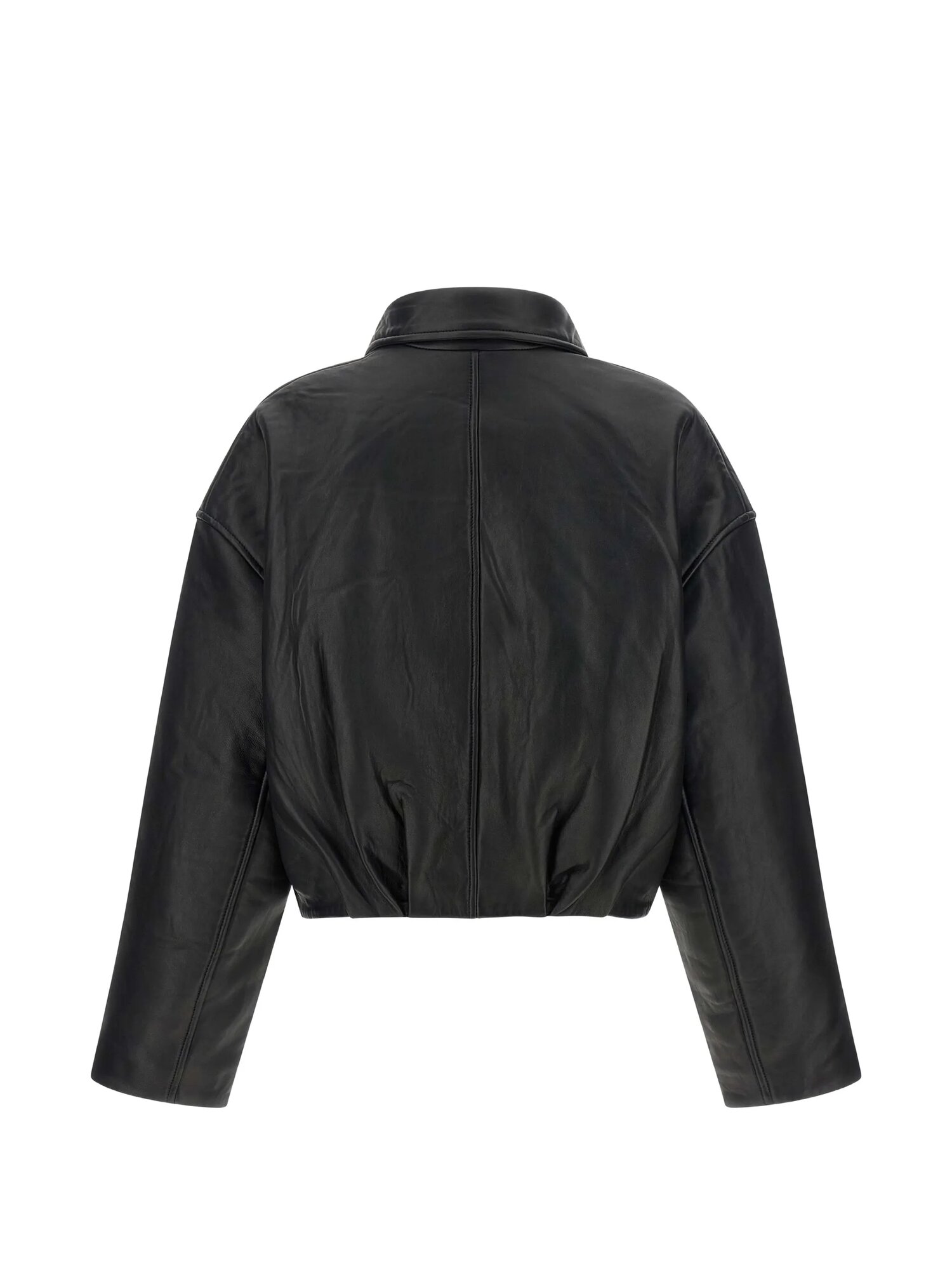 Куртка ROTATE Boxy leather jacket, размер 32 — фото 1