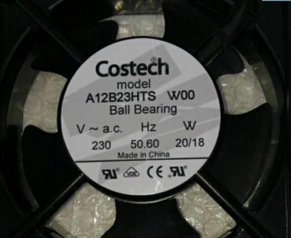 Вентилятор охлаждения Costech 12см A12B23HTS W00 230V 20 / 18W 12038