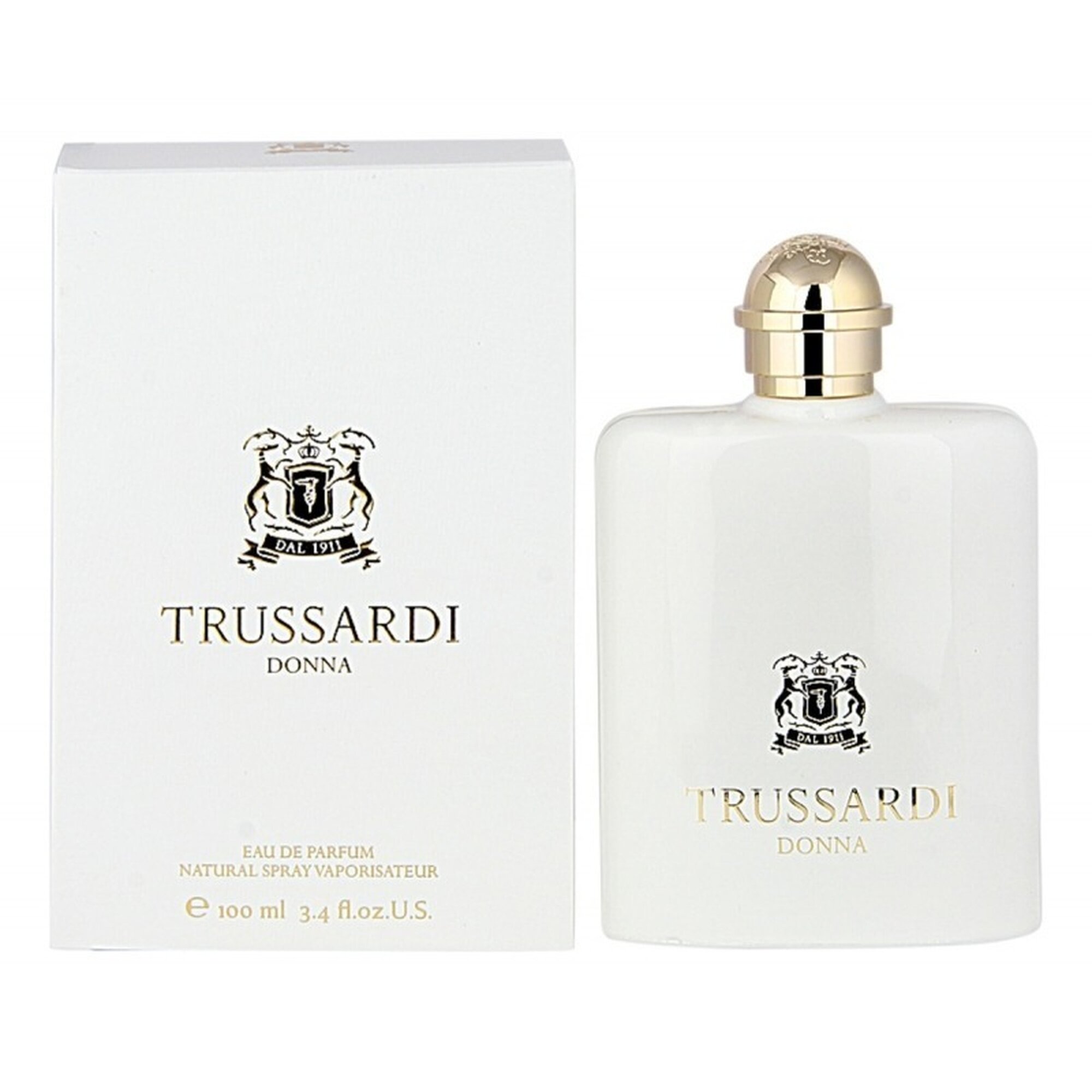Парфюмерная вода Trussardi Donna, объем 100 мл, флакон, 1 упаковка
