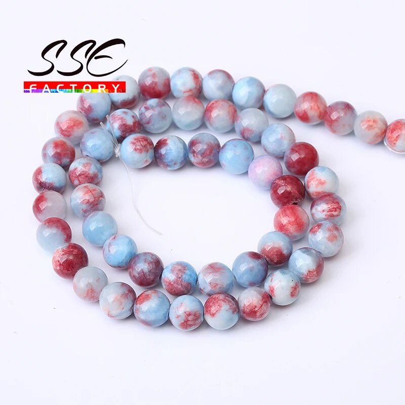 Натуральные нефритовые бусины Sunshine and Beads 6/8/10/12 мм