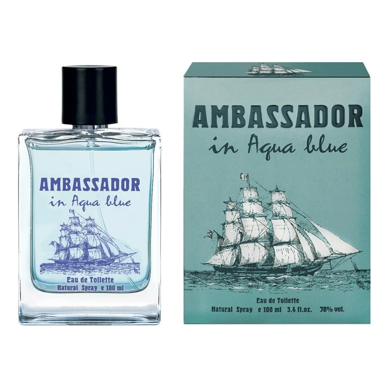 Дженти Амбассадор Ин Аква Блю туалетная вода для мужчин 100 мл - Genty Ambassador In Aqua Blue