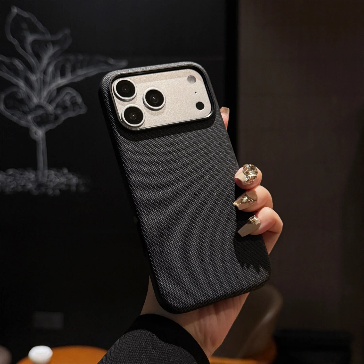 Оригинальный Чехол Для iPhone Из Технологичной Ткани С MagSafe, iPhone 15 Pro, Черный, Black