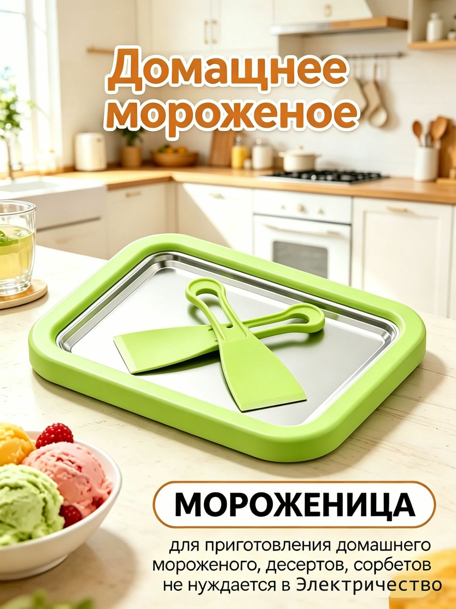 Фризер форма для приготовления мороженого