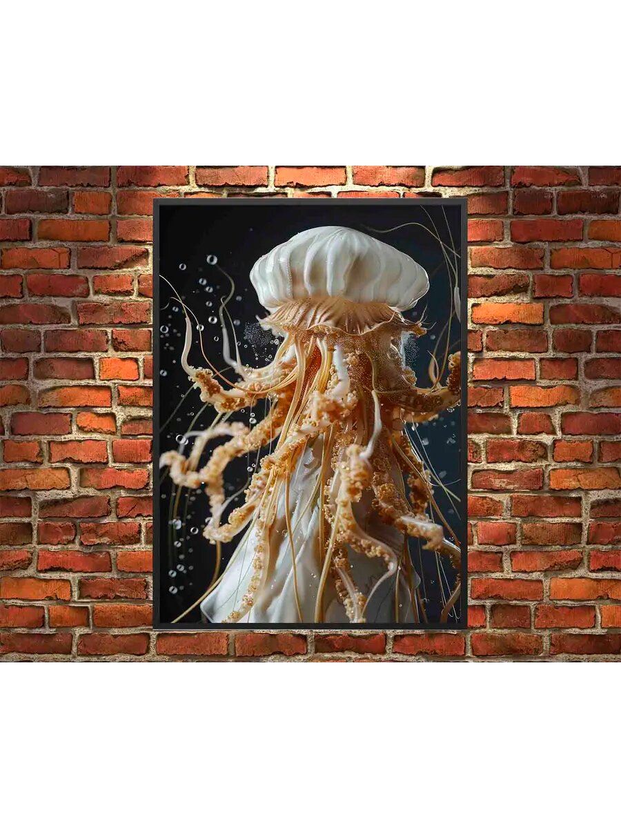 Приготовление животного из медузы 4, Плакат 30x42см