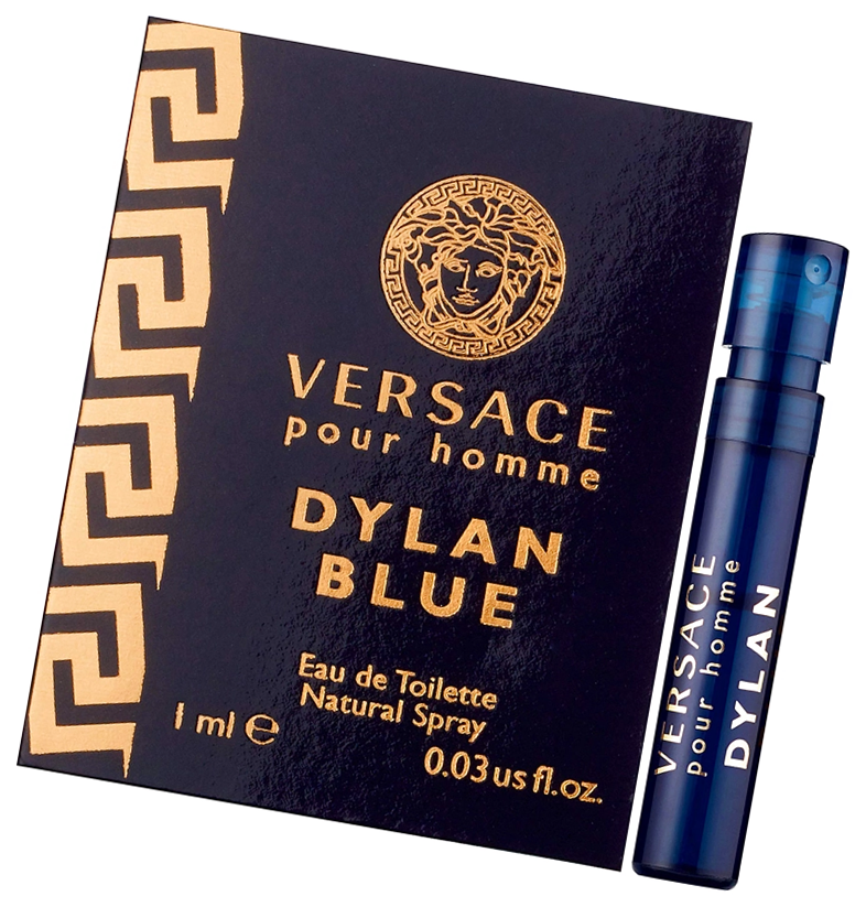 Мужские духи Dylan Blue от Versace Pour Homme 1 мл сэмпл - Дилан Блу Версаче