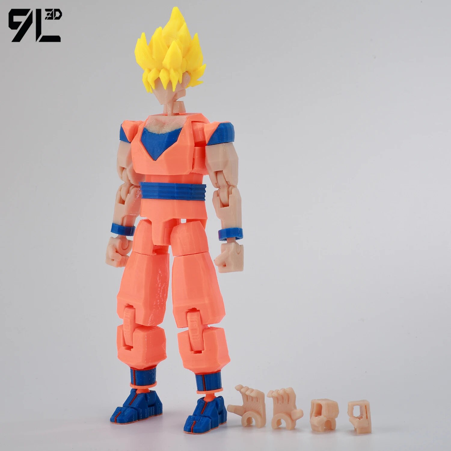 Goku SSJ1, фигурка Dragon Ball, оранжевый