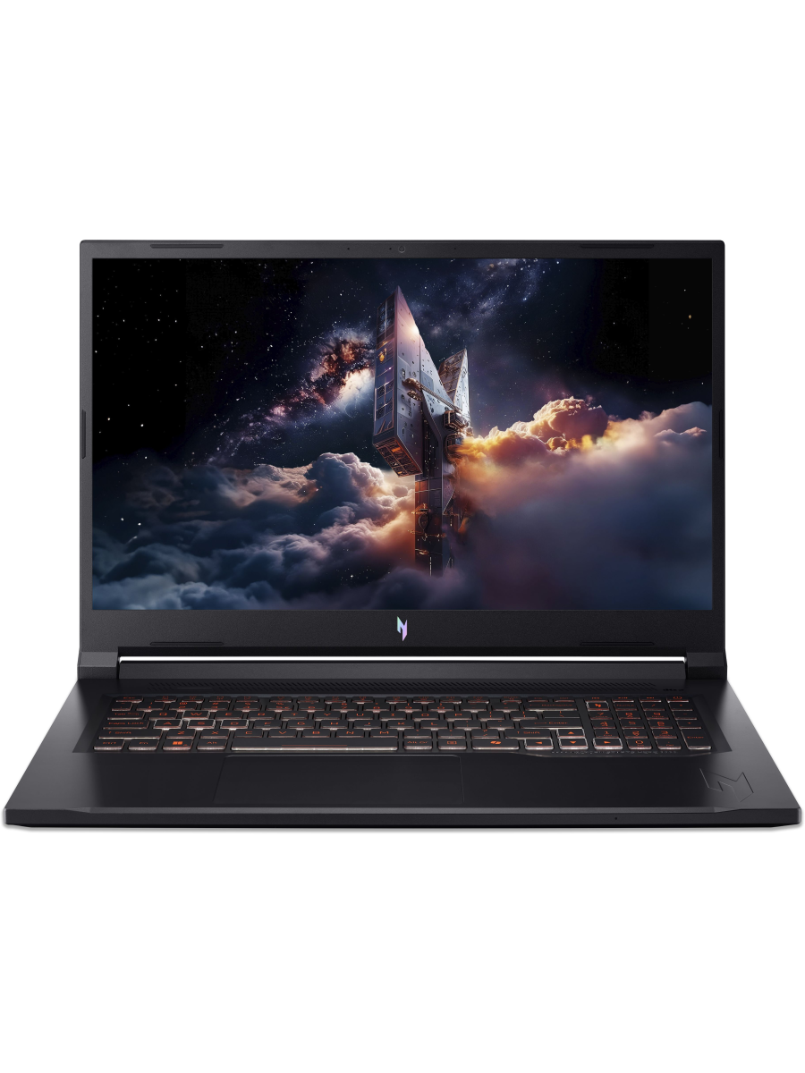 Ноутбук Acer 17.3" Nitro V ANV17-41-R1E4 Ryzen 7 260/16Gb/SSD512Gb/8Gb/noOS/черный