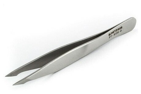 Metzger, Пинцет для коррекции формы бровей PT-608-D (матовый)
