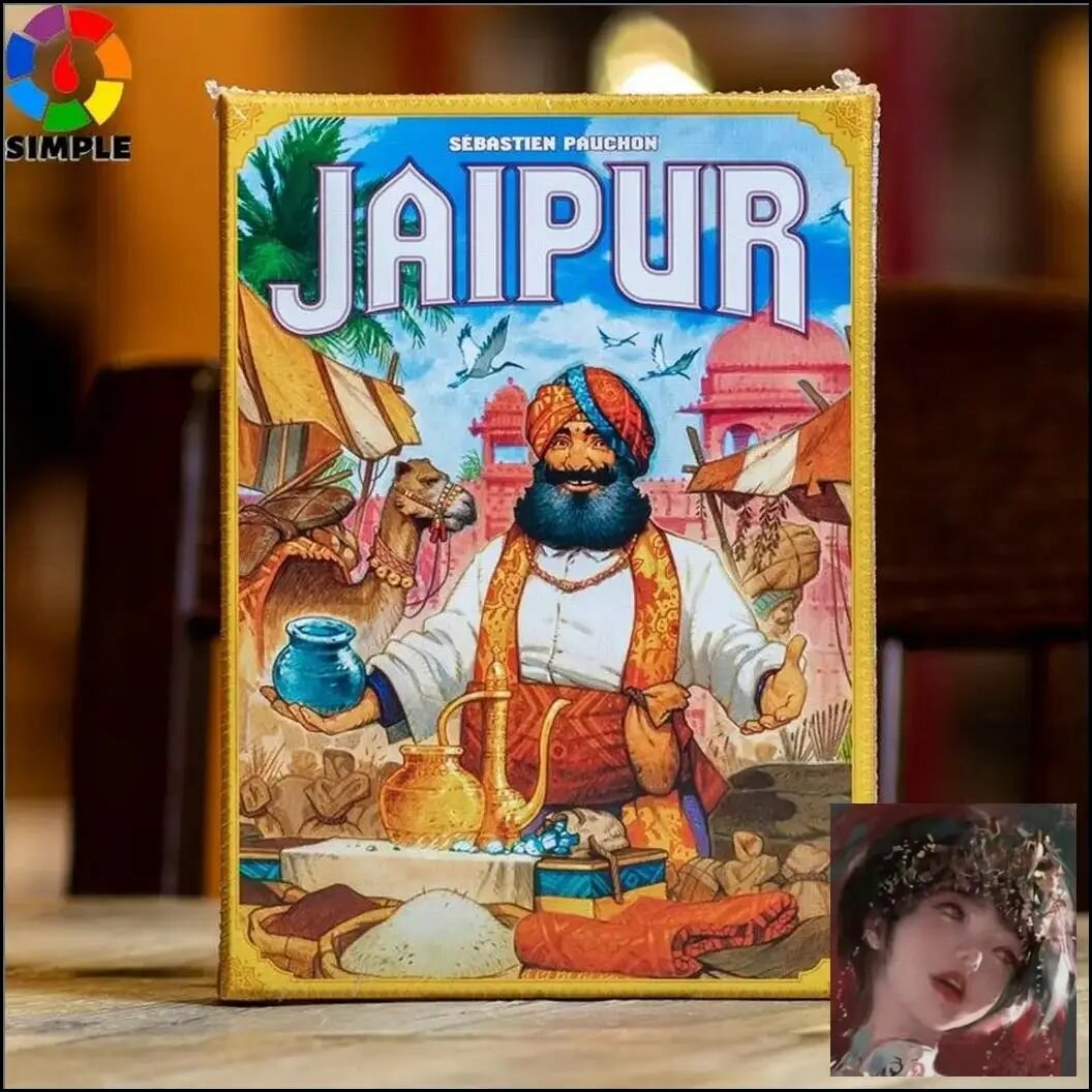 Jaipur Board Game (New Edition) Strategy Game Карточная игра Настольная игра