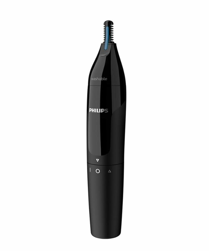 Philips NT1650/16 Триммер для носа и ушей, 1 насадка, черный