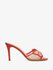 Мюли Fabio Rusconi Bow-detail mesh mules, размер 40, red
