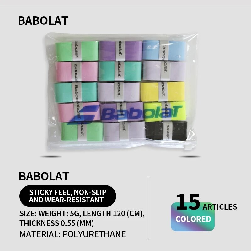 12 шт. Накладки на ручку теннисной ракетки Babolat PRO
