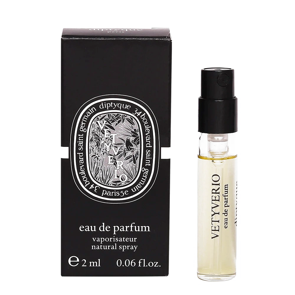 Diptyque Vetyverio Eau De Parfum сэмпл 2 мл для мужчин и женщин / Ветиверио пробник