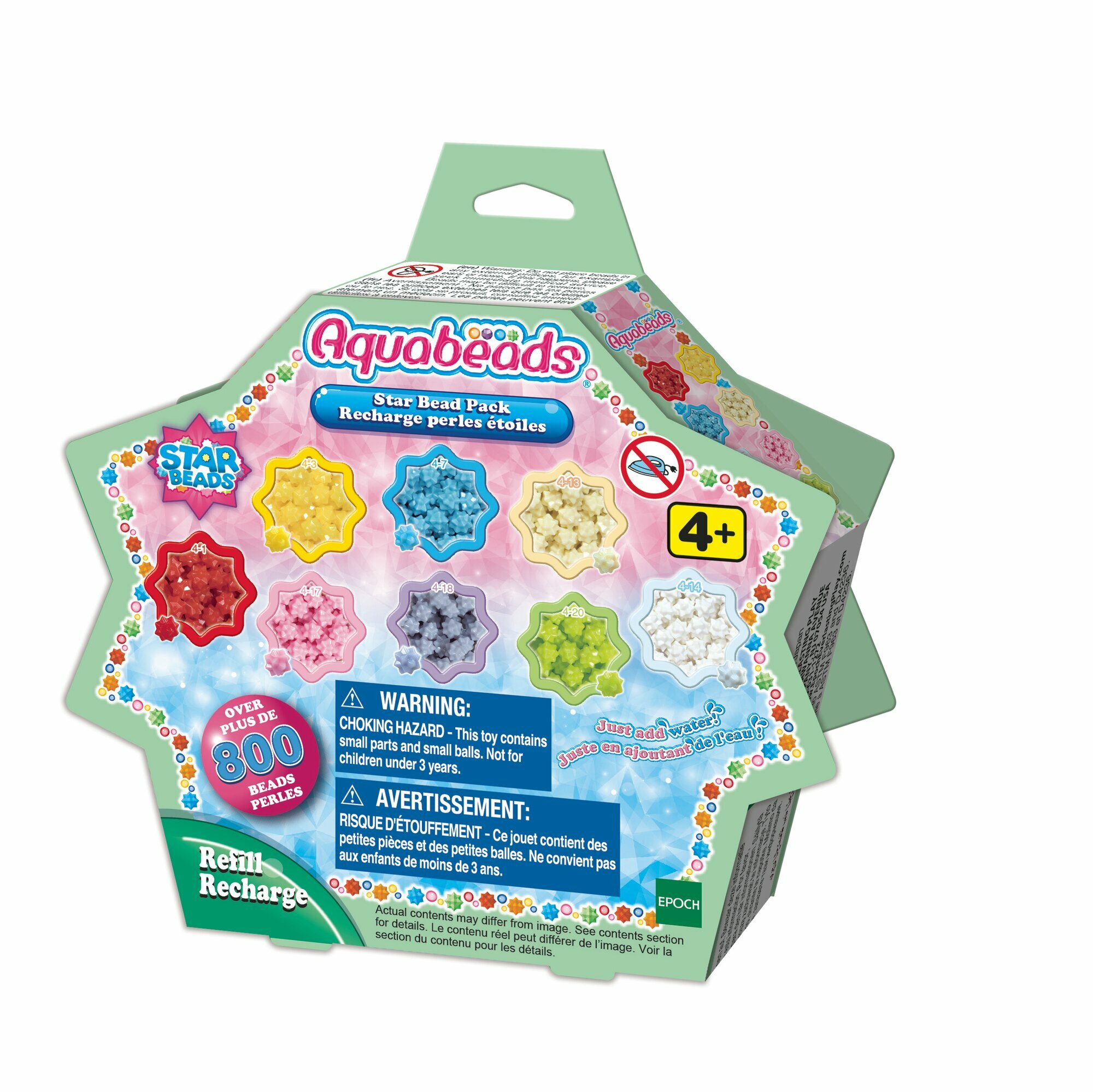 Набор Aquabeads "Звездные Бусины" 31603, разноцветный, 800+ бусин