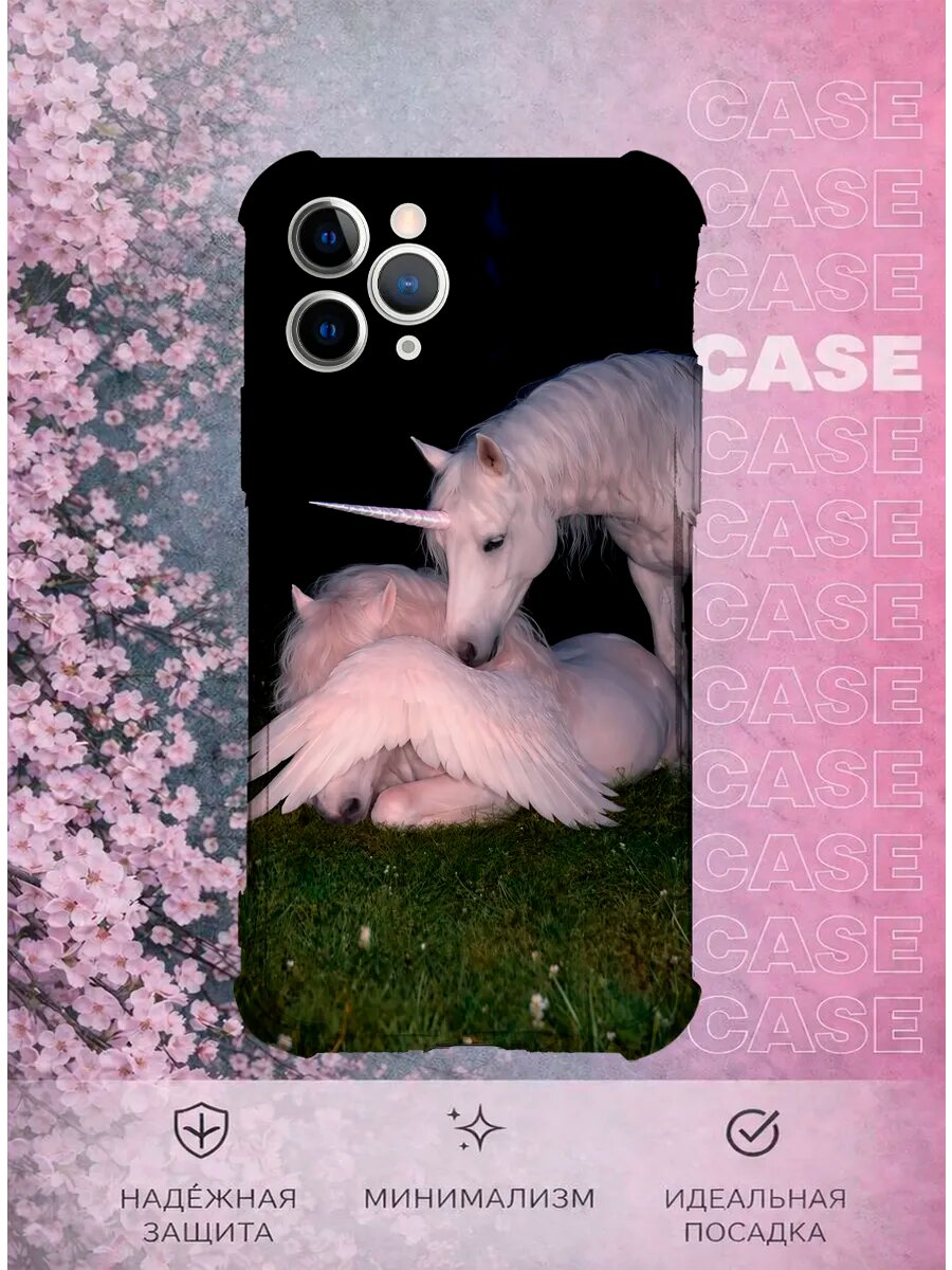 Чехол на iPhone 11 Pro с принтом Dreamcore единорог
