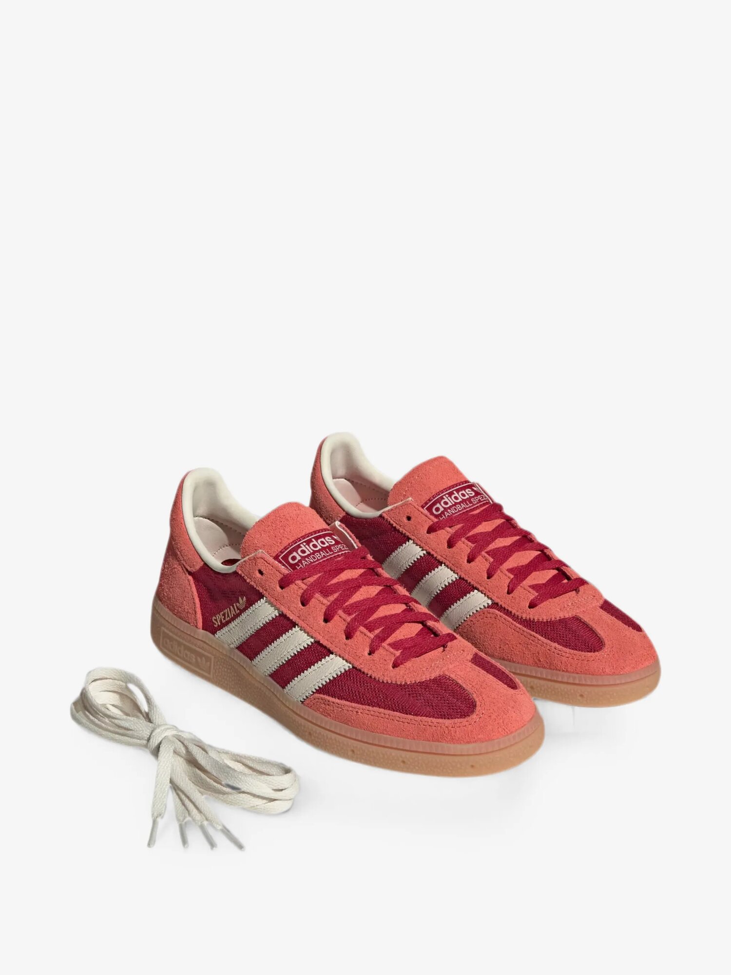 Туфли adidas Handball Spezial shoes, размер 9.5 US, красный — фото 1