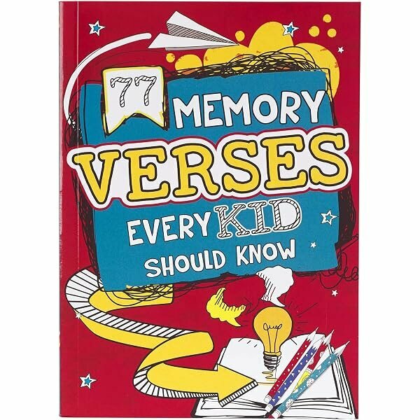 77 Memory Verses Every Kid Should Know, Ages 5-8 (77 for Kids Editions)，Reprinted paperback book