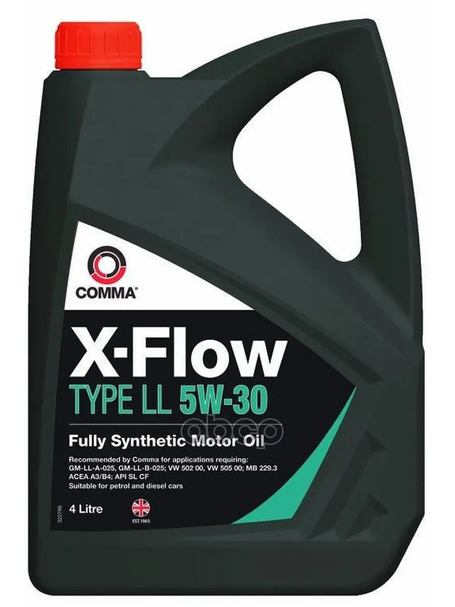 COMMA 5W30 Comma 4Л Синтетика Xflow Type Ll