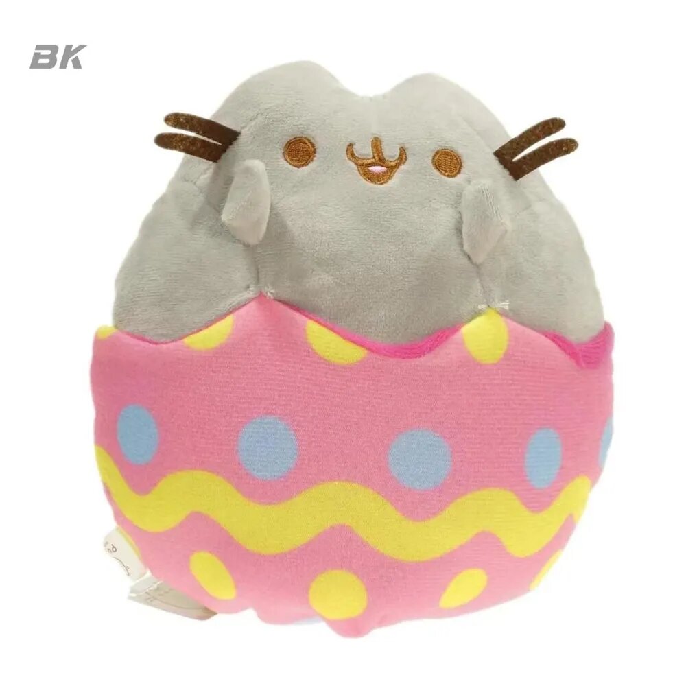 Мягкая игрушка 15 с Мягкая игрушка Pusheen the Cat Кот Пушин с мороженое 15 см для дома и офиса, подарок на праздник