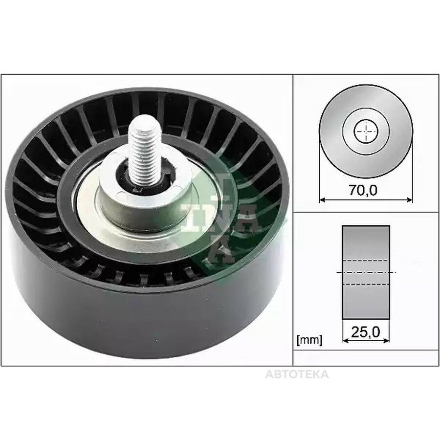 Ролик INA 532065510 Ford FocusC-MaxKugaMondeo 1.6EcoBoost 11 INA 532065510