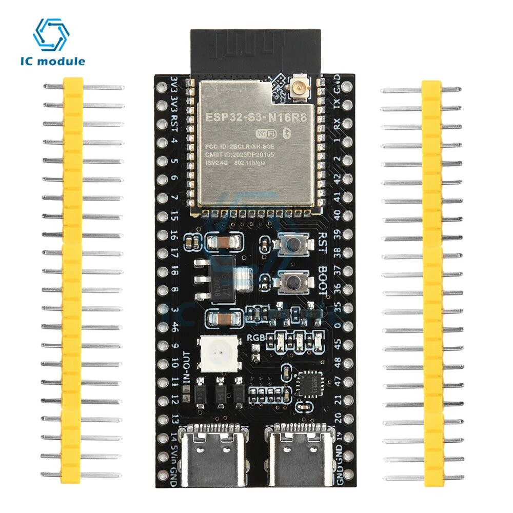 ESP32-S3 N8R2 Pin Array Soldered — фото 1