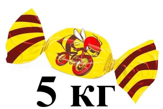 Очумелый шмелик Микс конфеты, 5 кг