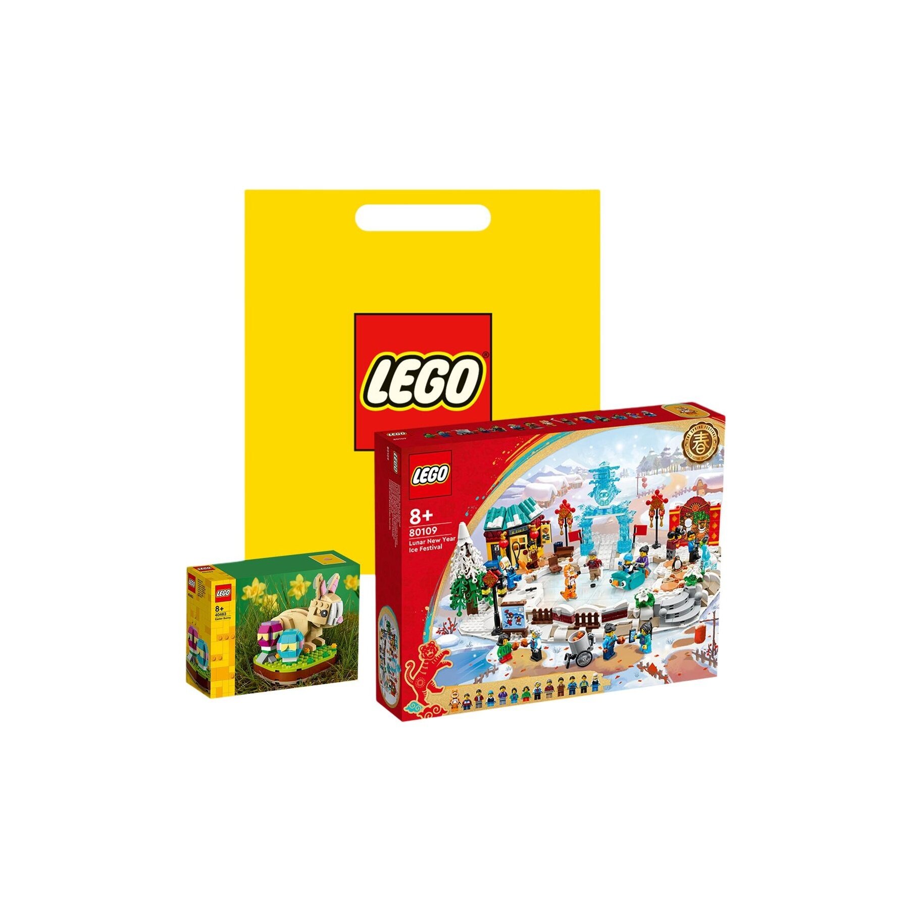 LEGO Новый год Холодный Ледяной Пластиковый Конструктор 1519 шт. 80109