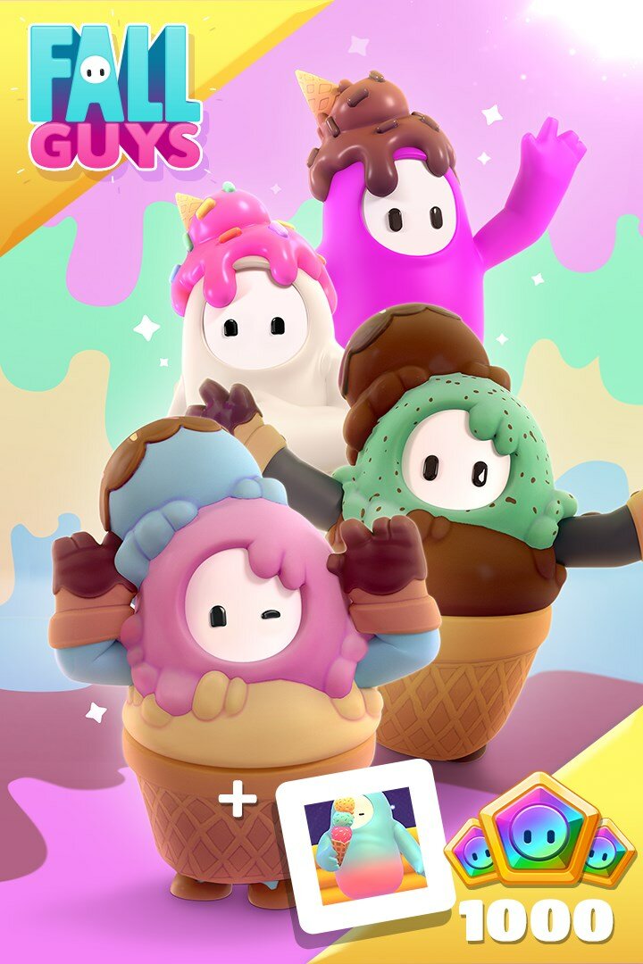 Дополнение Fall Guys - Soft Serve Sundae Pack — Xbox Series X|S, Xbox One — Цифровая версия