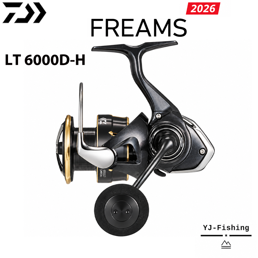DAIWA 2026 FREAMS LT6000D-H Спиннинговая катушка рыболовная безынерционная для спиннинга, Вьетнам