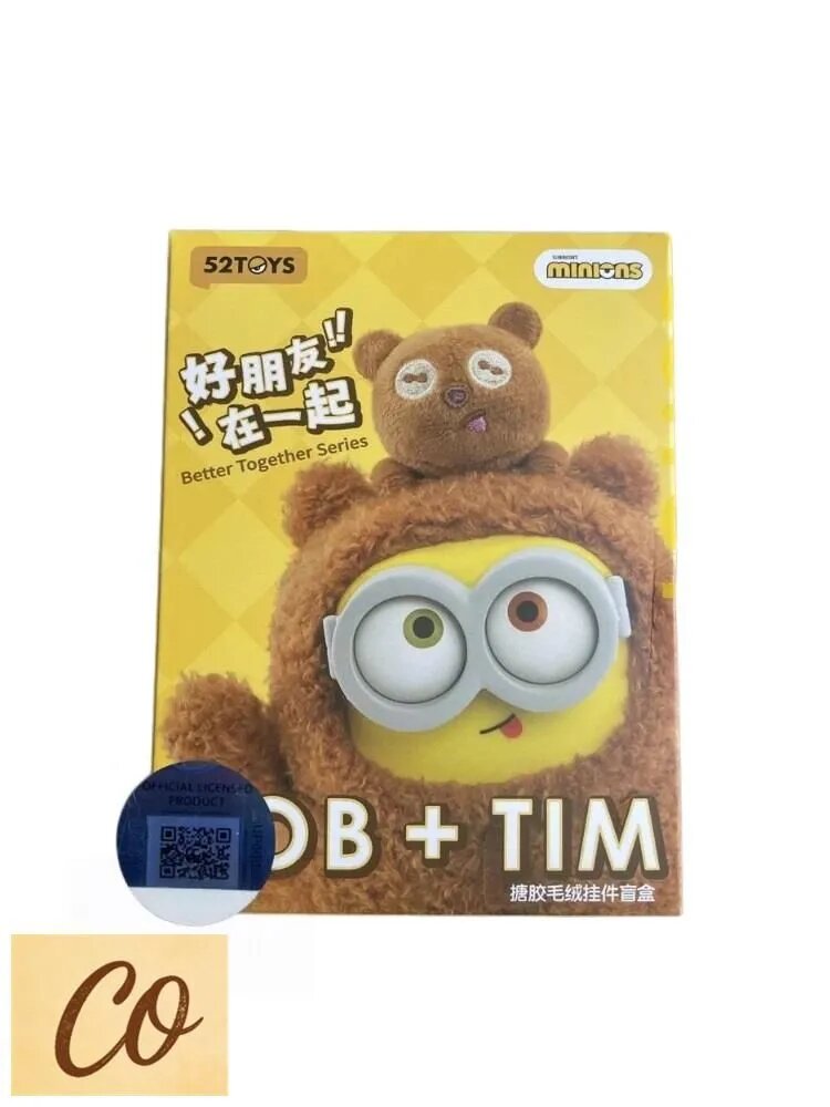 Миньоны Minions Bob+Tim 52 Toys Blind box Игрушка сюрприз случайный вид 1 шт/Genuine guarantee
