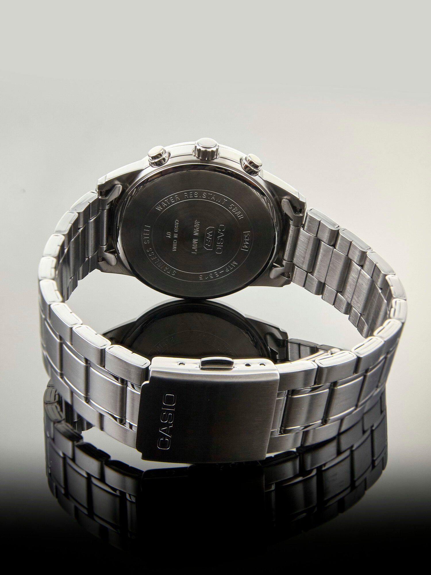 Наручные часы CASIO Классика, хром — фото 1