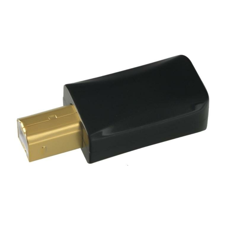 Разъем USB 2.0 A/B алюминиевый для пайки, черный порт типа b