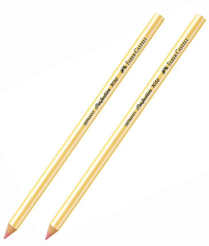 Ластик-карандаш Faber-Castell "Perfection Latex-free" из синтетического каучука, 2 шт.