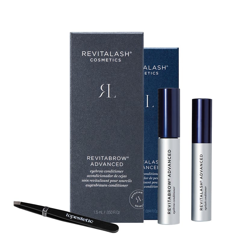 Средство для роста ресниц, бровей Revitalash Lash And Brow набор Сыворотка, стимулирующая рост ресниц 1,0 мл + Сыворотка, стимулирующая рост бровей 1,5 мл + Пинцет 1 шт бесплатно