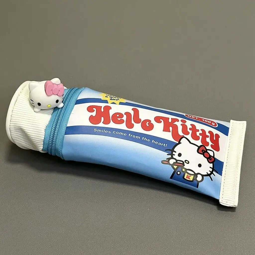 Пенал Hello Kitty в форме зубной пасты sky blue