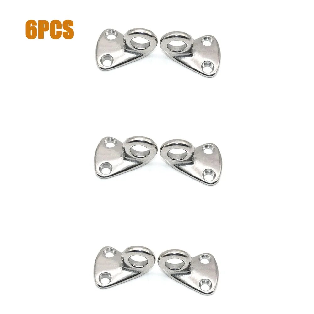 Крючки швартовки из нержавеющей стали, 6pcs