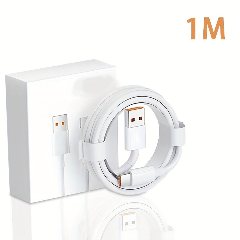 Кабель зарядный USB Type-C, 45 Вт, разъемы Type-C – Type-C, длина 39,37 дюйма