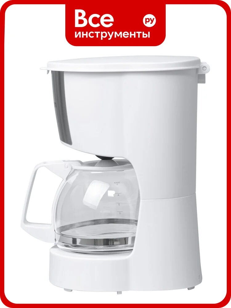 Кофеварка капельная Blackton Bt DCM104 бело-стальная 86216502