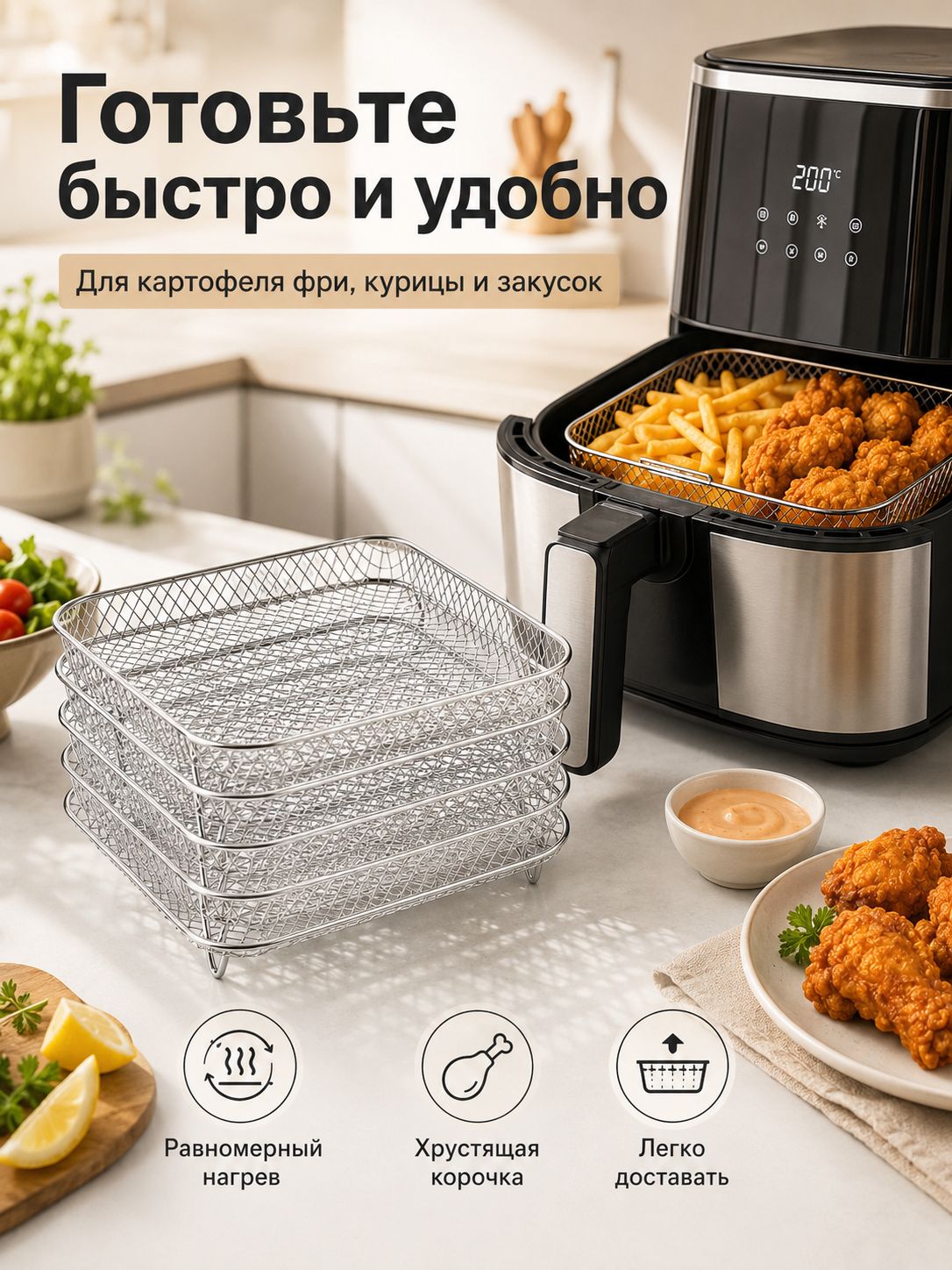 Решетка-гриль — фото 1