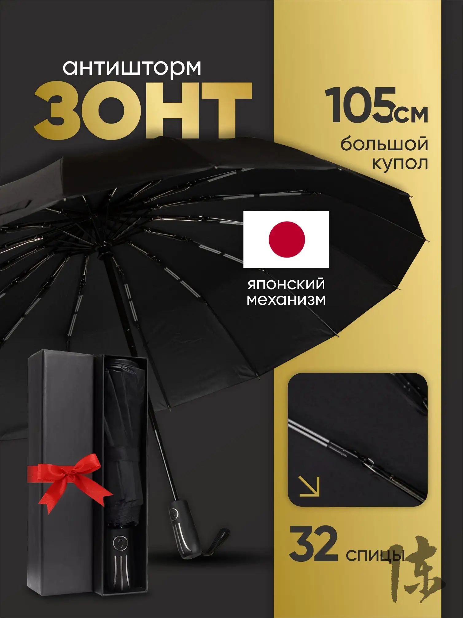 Зонт-трость
